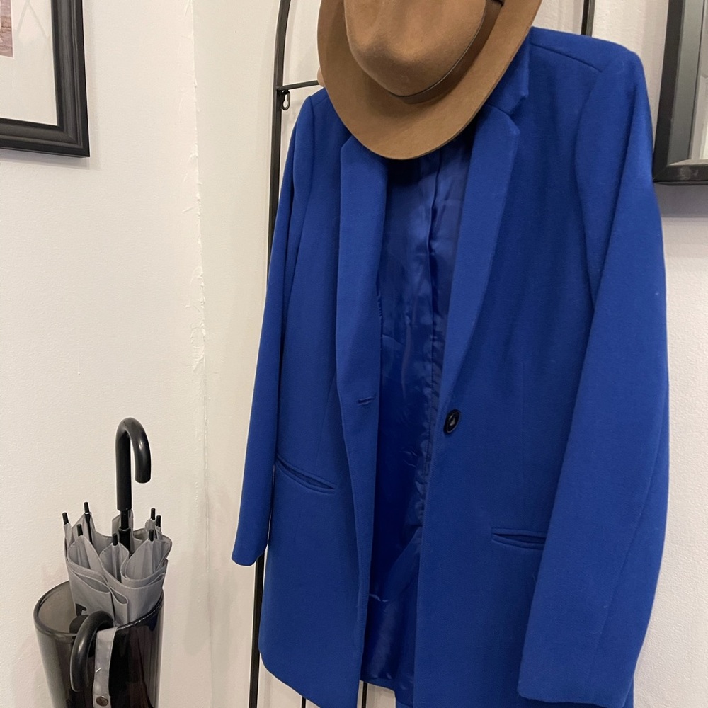 Electric Blue Blazer Jacket - Gem